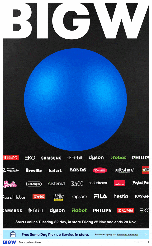 BigW Black Friday Sale 2023