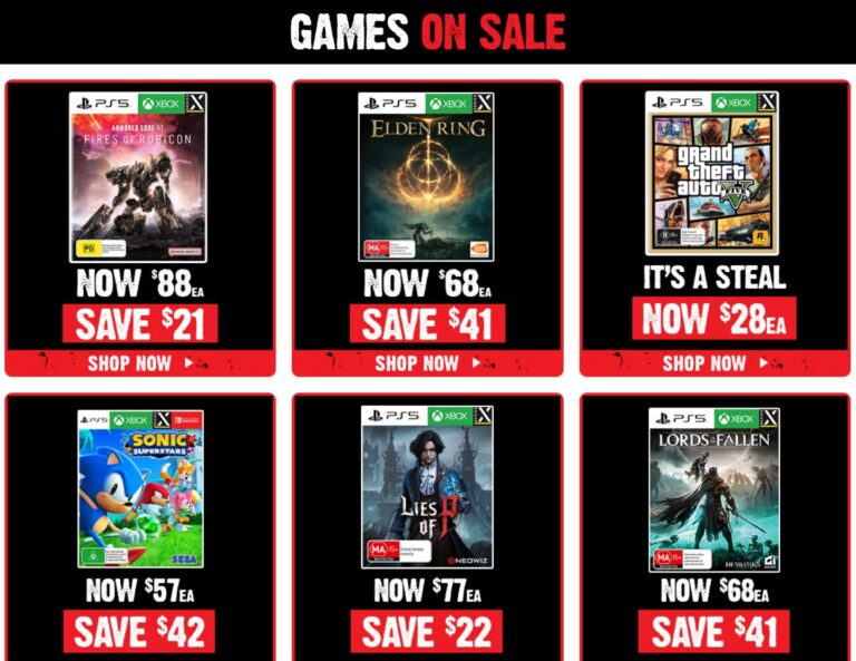 EB Games Black Friday 2025 Sale