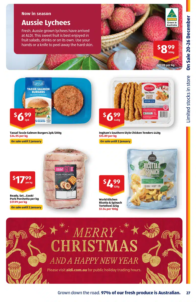 Aldi Boxing Day Sales 2025 Australia