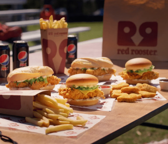 Red Rooster Menu with Prices