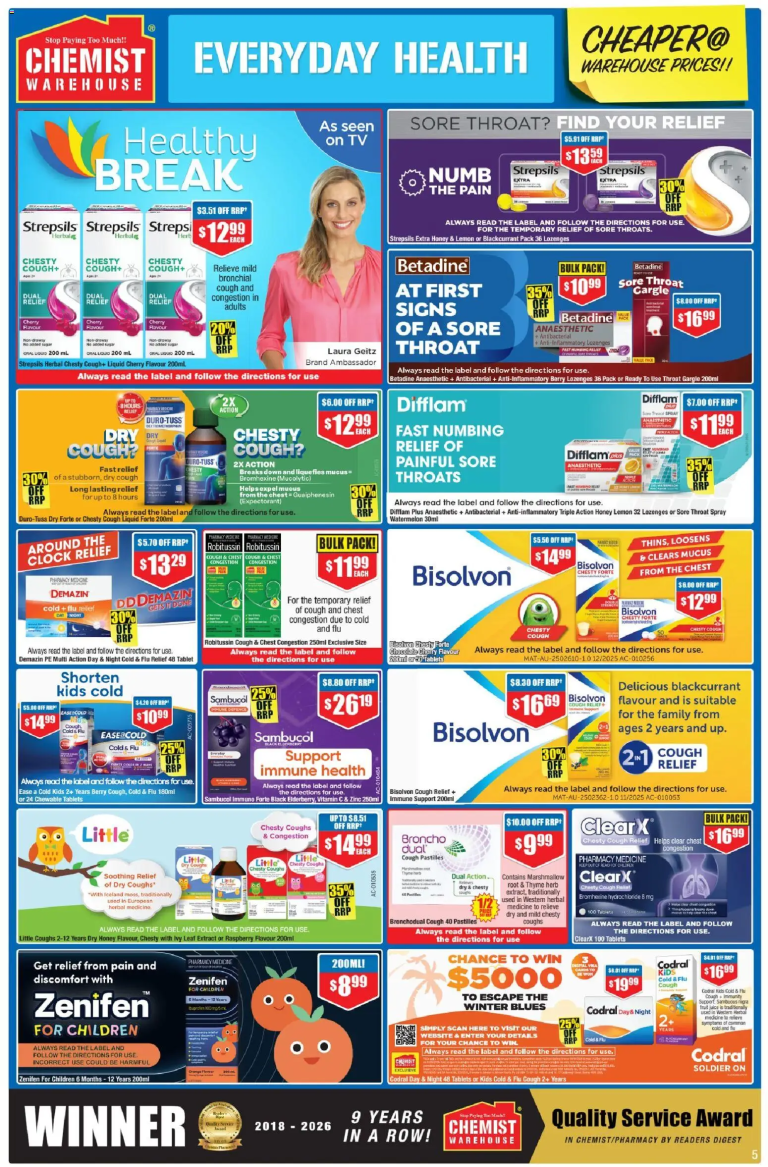Chemist Warehouse Catalogue 23 April – 10 May, 2026.