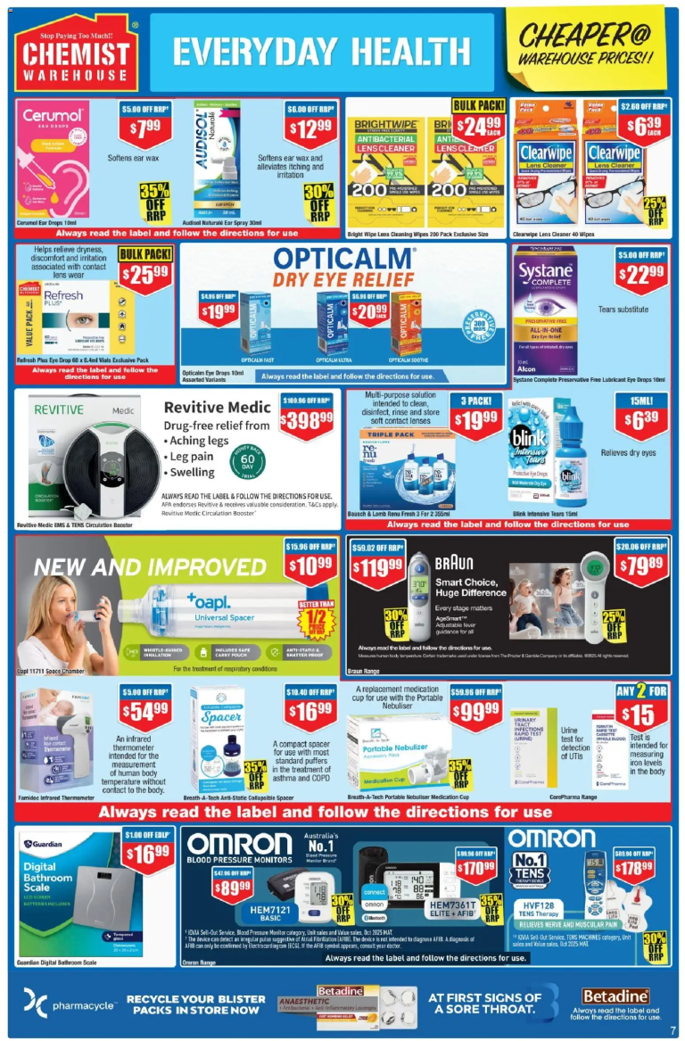 Chemist Warehouse Catalogue 23 April – 10 May, 2026.